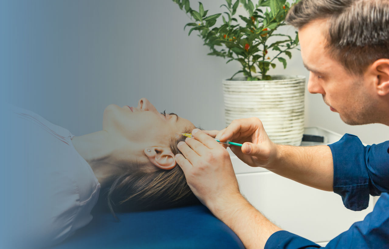 Ultraschallgestützte Therapie mit Botulinumtoxin